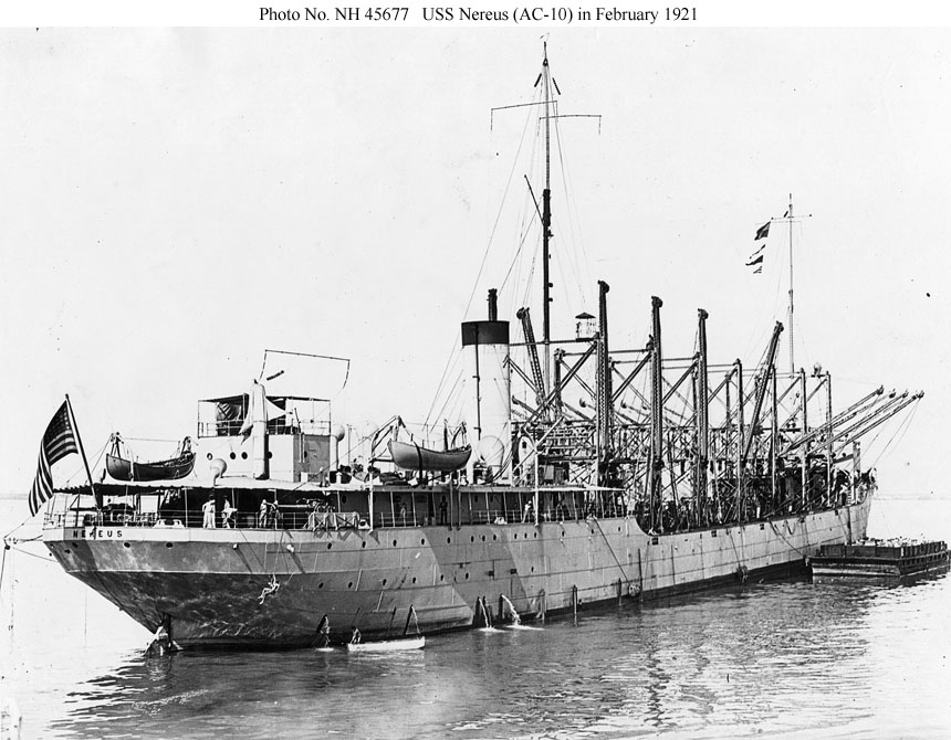 USS Proteus (Fuel Ship No. 9) Class: Photographs
