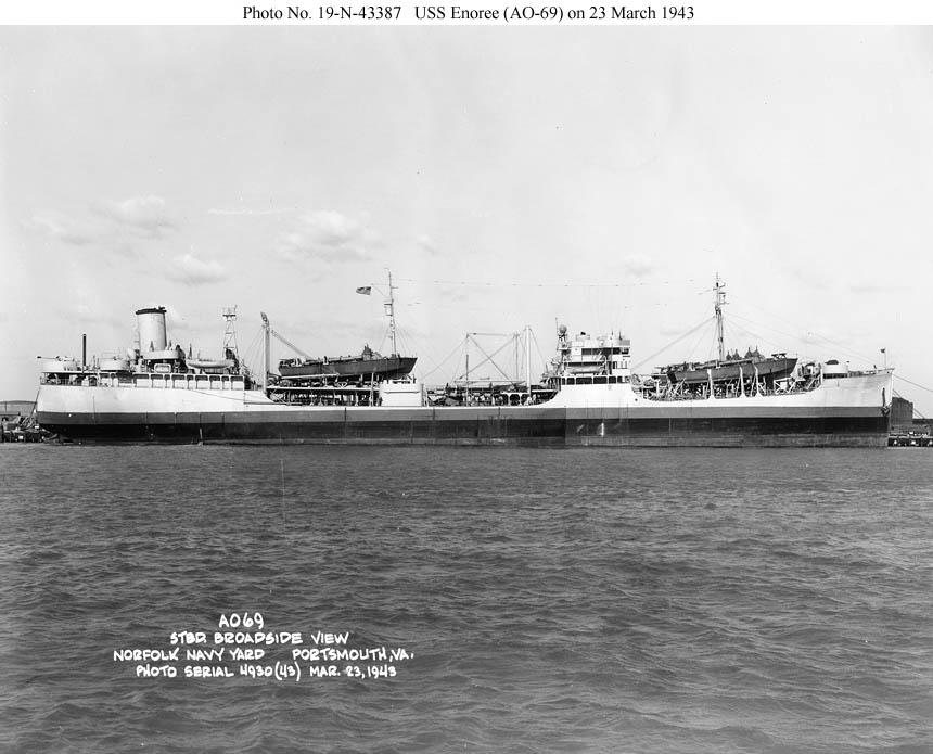 USS Chiwawa (AO-68) Class: Photographs
