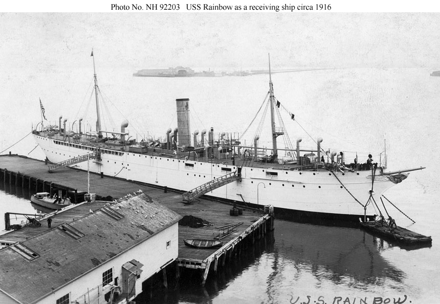 USS Rainbow (AS-7): Photographs