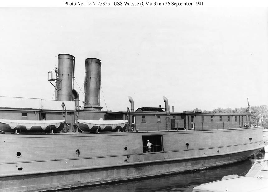 USS Wassuc (CMc-3): Photographs