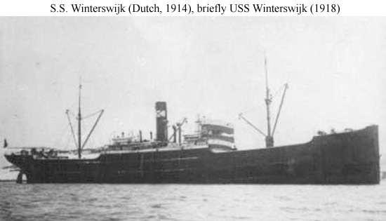 Civilian Ships--Winterswijk (Cargo Ship, 1918)