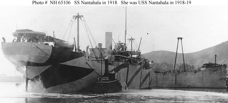 Civilian Ships--Nantahala (Freighter, 1918)