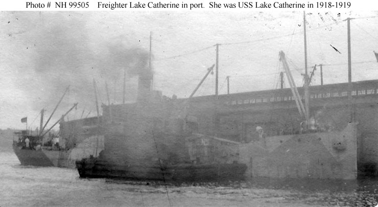 Civilian Ships--Lake Catherine (Freighter, 1918)