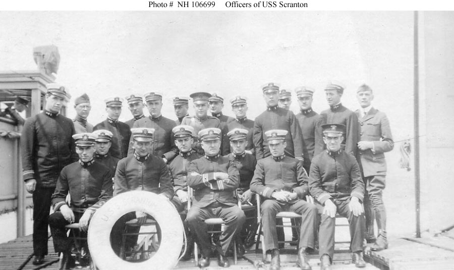 USN Ships--USS Scranton (ID # 3511) -- Ship's Officers & Crew